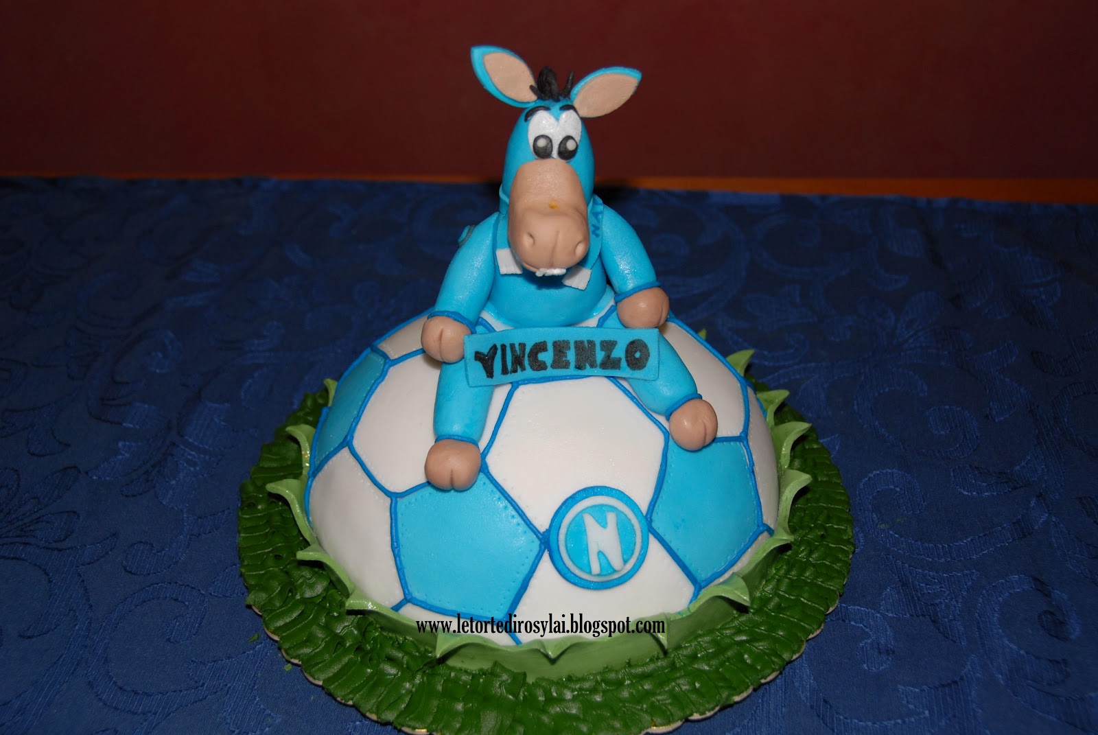 LE TORTE DI ROSY LAI: Torta pallone Napoli e ' O Ciucciariell'