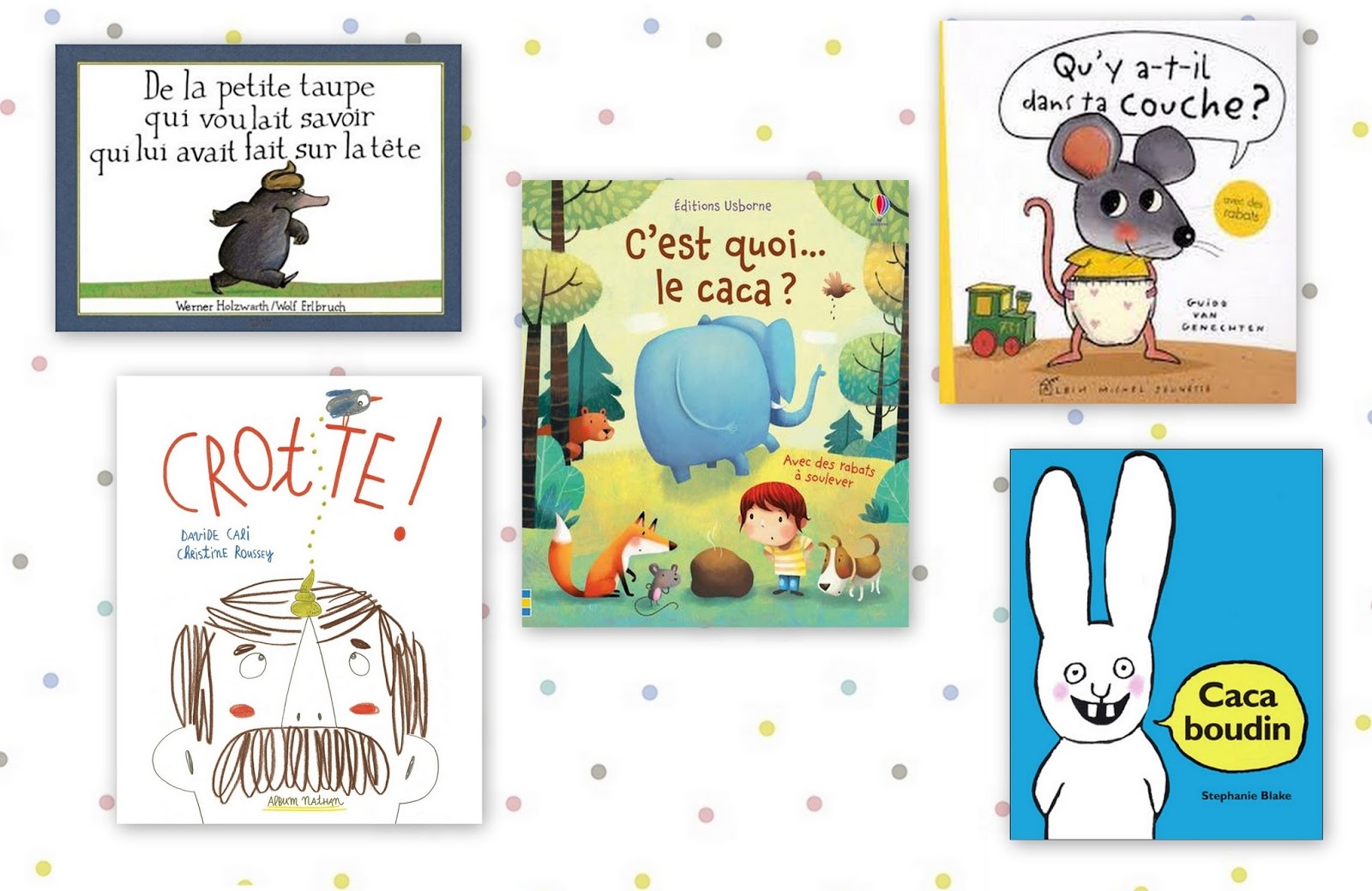Doudou, maman, papa et moi: Des albums plein de caca 💩 📚 [L'album du ...
