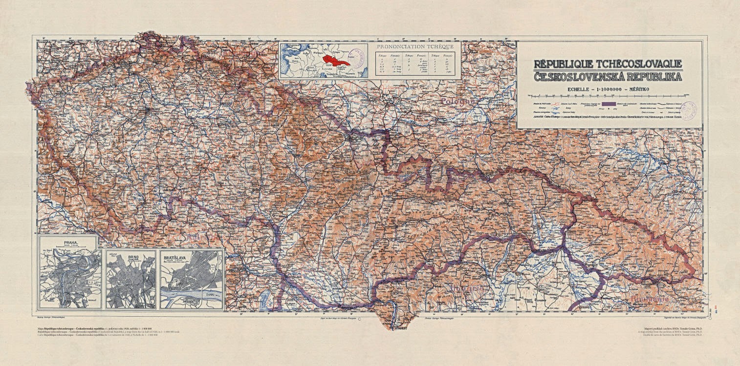 Moravská orlice: Mapy Československa z dvacátých a třicátých let 20 ...