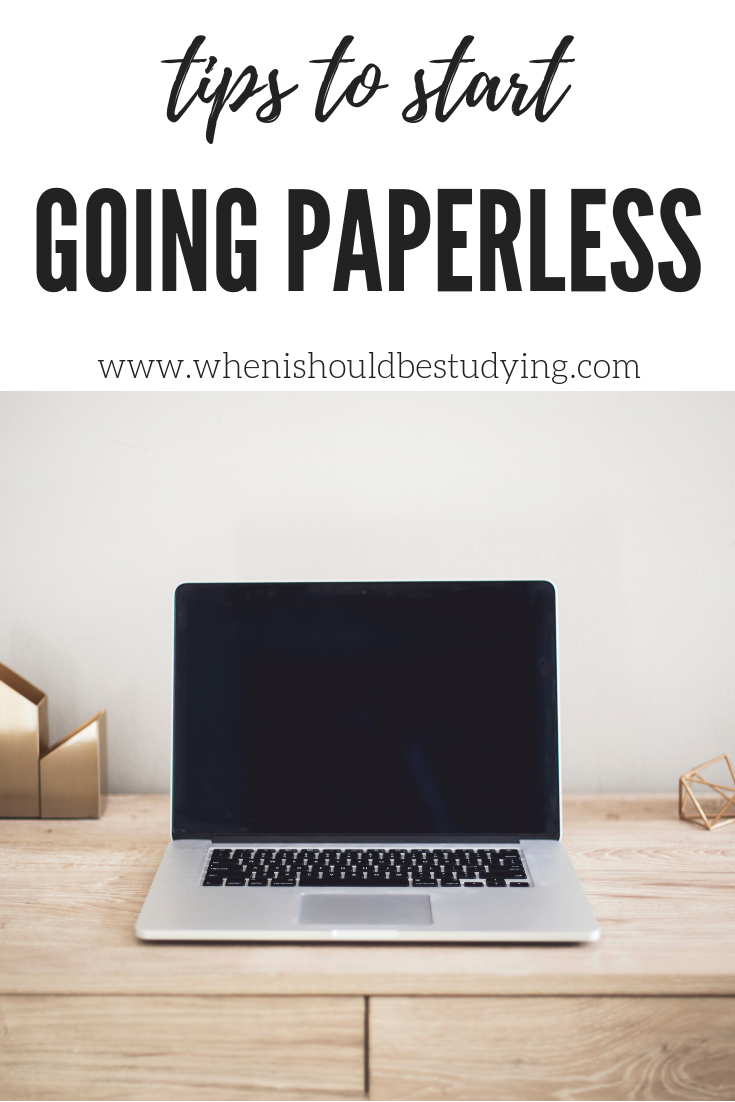 Tips For Slowly Going Paperless