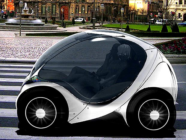 The Flying Tortoise: Spain Makes The World's First Tiny Fold-Up Car...