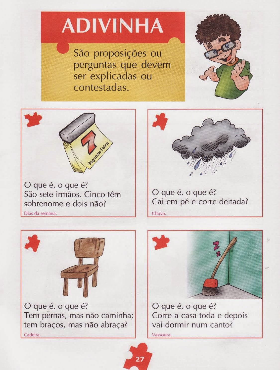 janelinha de atividades: ADIVINHAS