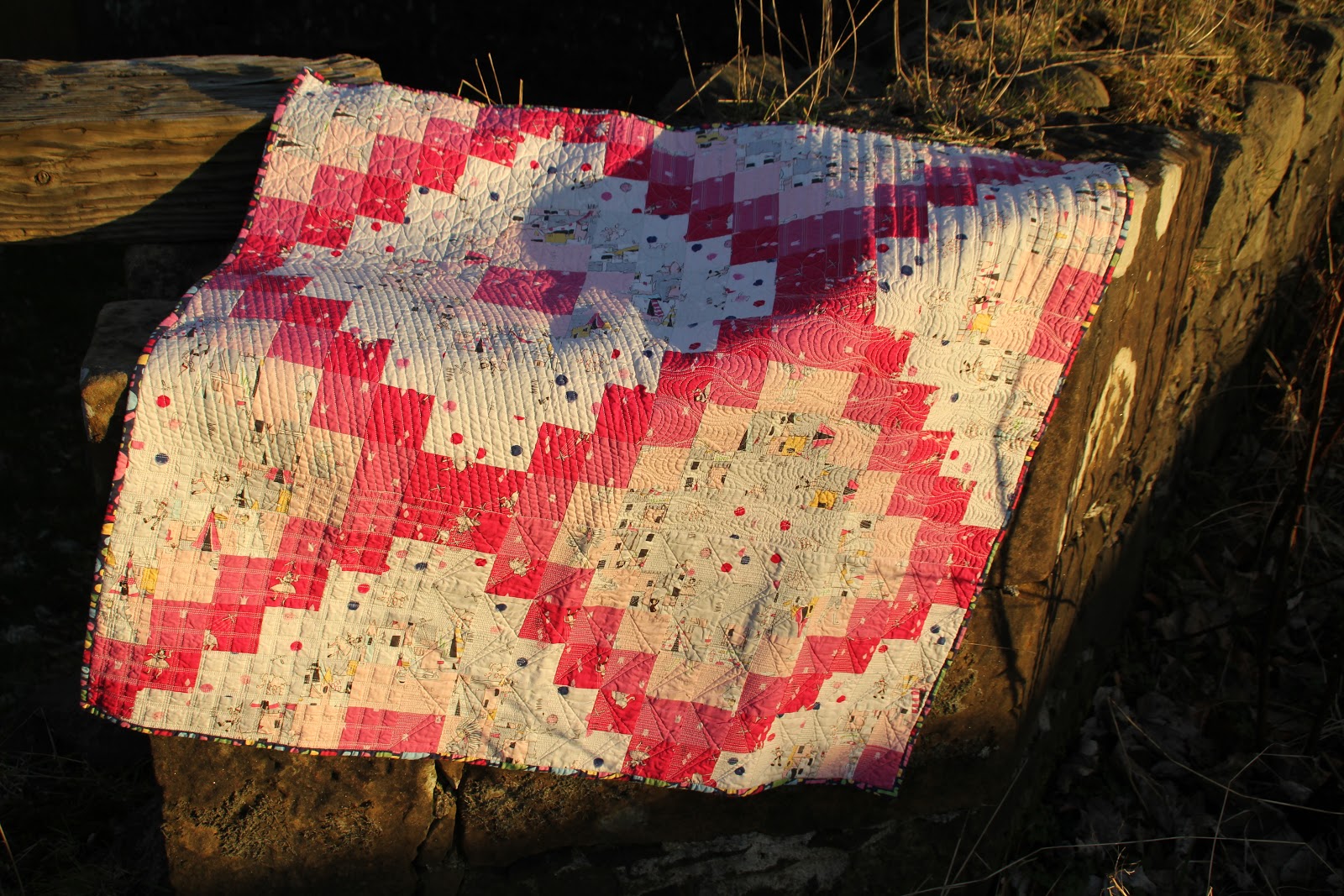 Tatyana's Quilting Studio: Trip Around the World Quilt