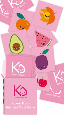 Kawaii Fruits Memory Card Game | Papercraft Paradise | PaperCrafts ...
