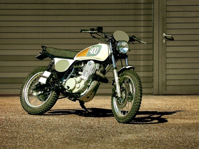 Racing Cafè: Yamaha SR 400 "Hommage" by Benders