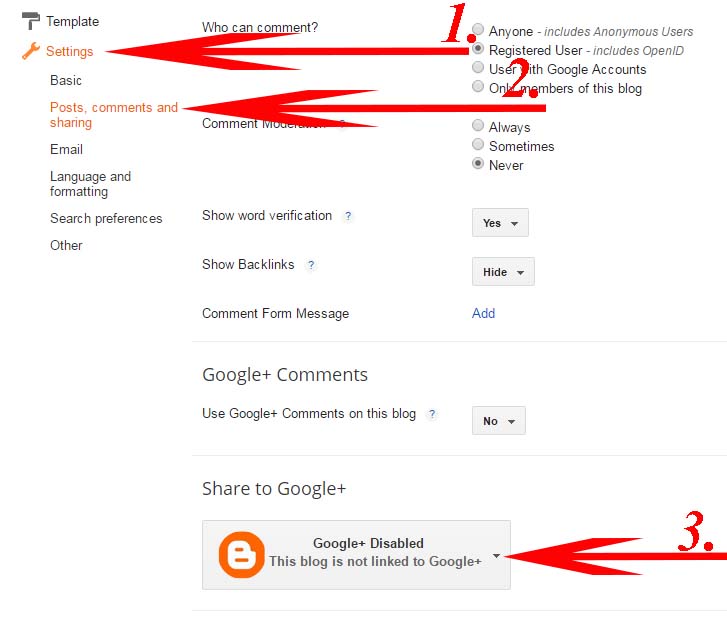 Connect your Blogger Blog With your Personal Google+ profile