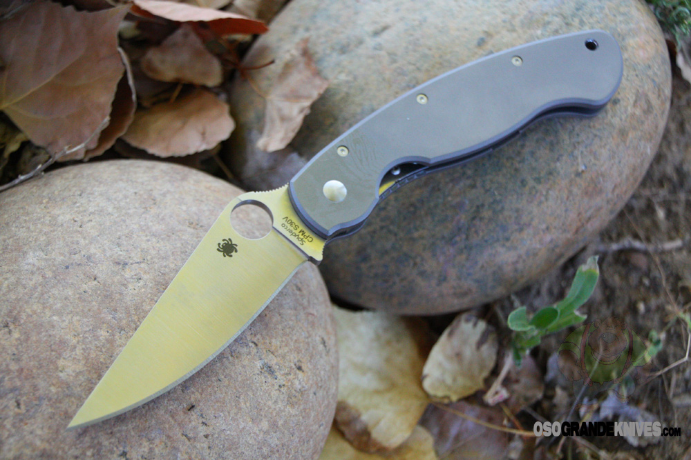 Oso Grande's Knife Blog - Stay Sharp!: Spyderco C36TIP Titanium ...