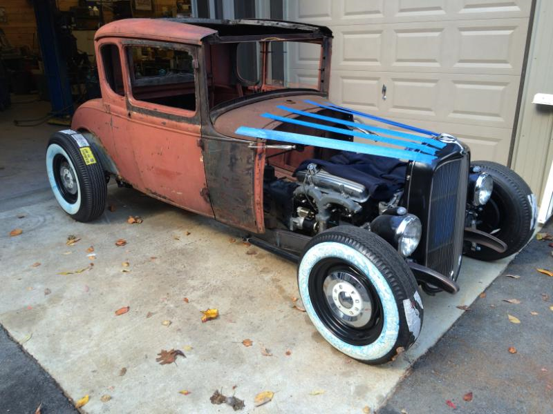 VAPHEAD: samples of 32 grills on a non channeled Riley Automotive chassis