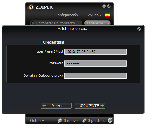 Servicios de voz IP con Zoiper 3