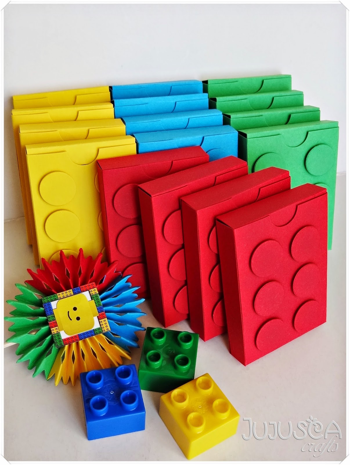 Jujusca Crafts: Aniversário - Tema Lego