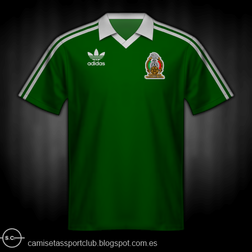CAMISETAS SPORT CLUB: MUNDIAL MÉXICO 1986