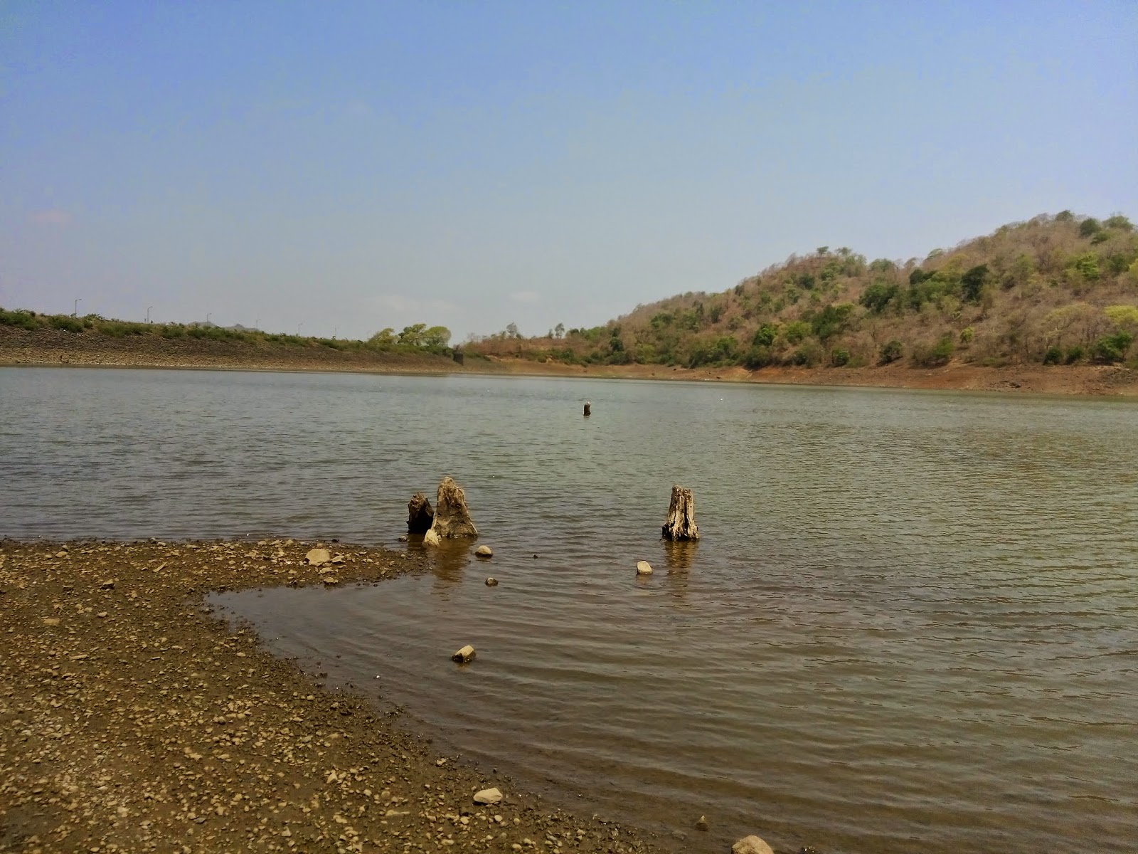 Pelhar Dam and Lake | The journey of a thousand miles begins with one step