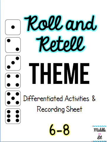 Middle of Lit: Teaching THE MEssage {freebie and an activity}