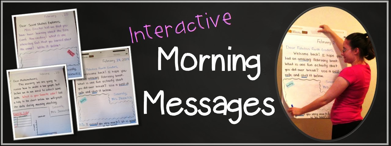Who's Who and Who's New: Interactive Morning Messages