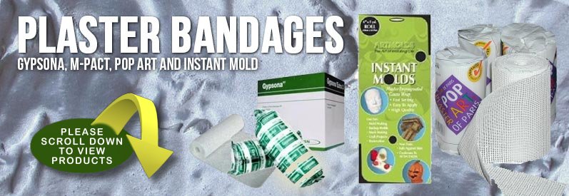 Usages of Plaster of Paris Bandages | Casting and Creating Modeling ...