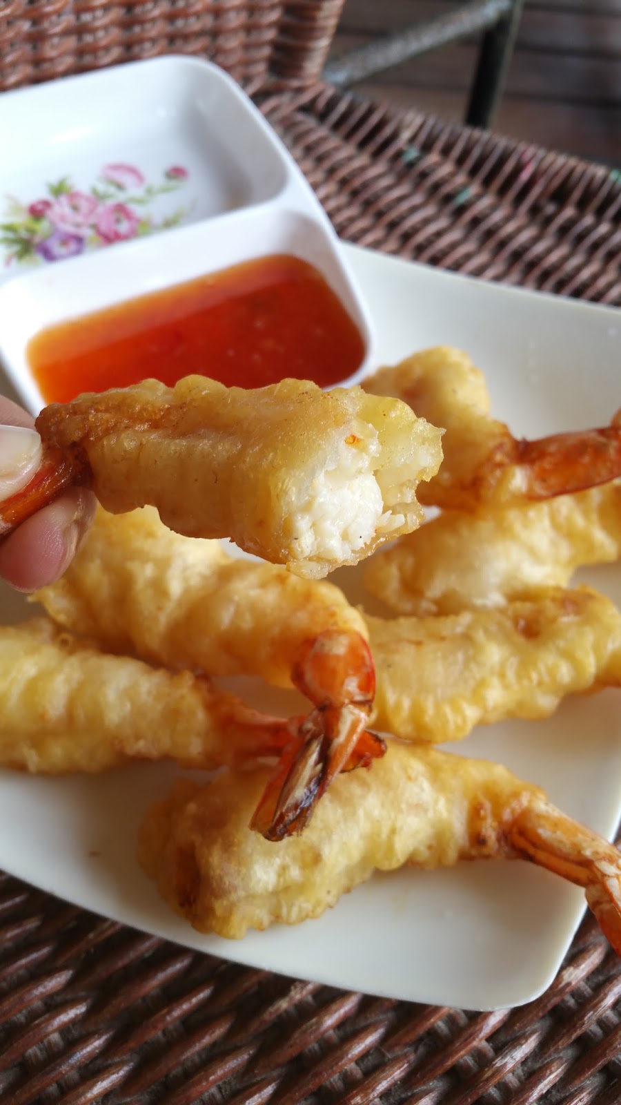 Jess-KITCHEN-Lab: Golden Crispy Prawn Fritters