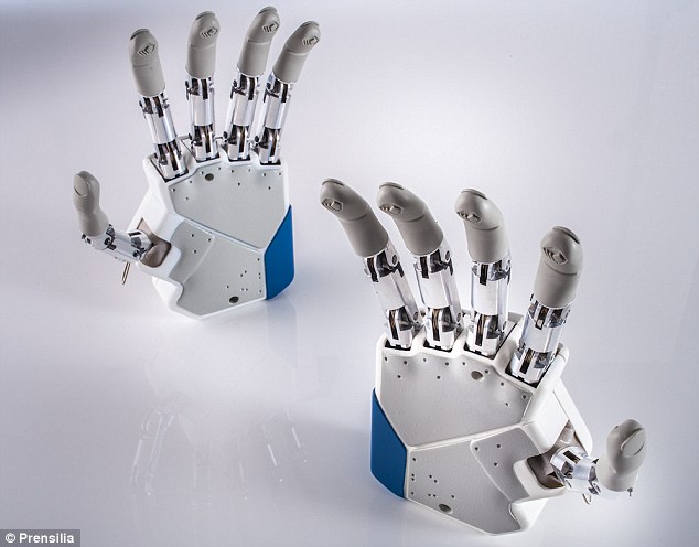 Geeky Mommy: Bionic Hands that Can Move, Touch, and Feel