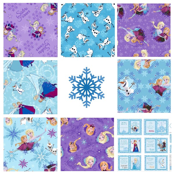 Fort Worth Fabric Studio: Frozen Fabric!!