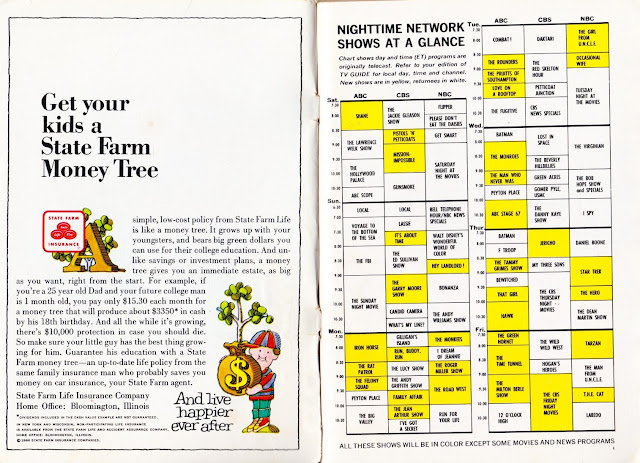 Garage Sale Finds: What was on TV September 10th through 16th, 1966 ...