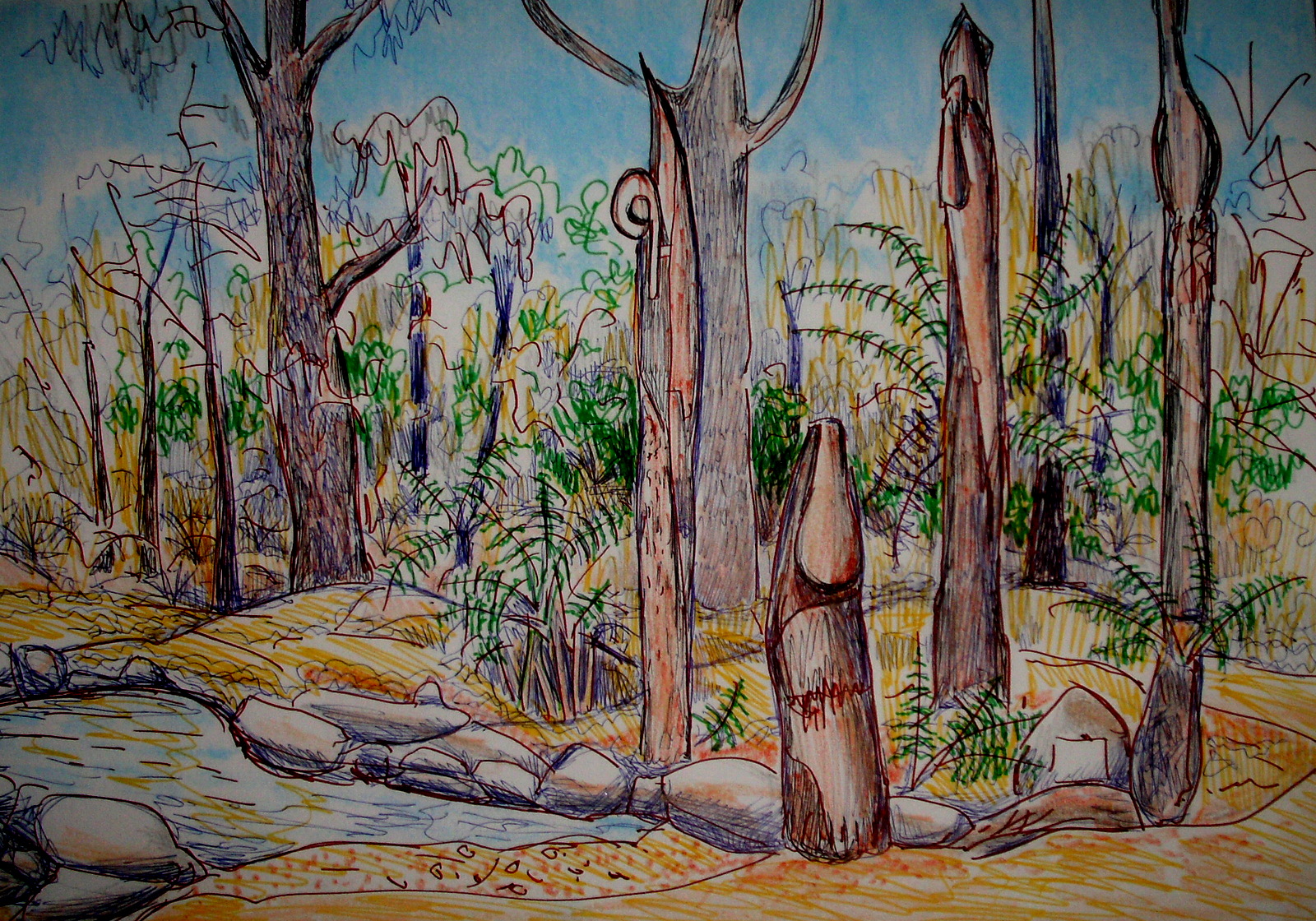 Geelong Visual Diary: Geelong Botanical Gardens ferns