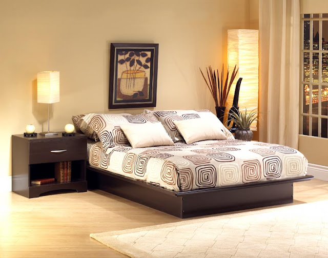 comfortable atmosphere for the bedroom ~ Home Design Interior