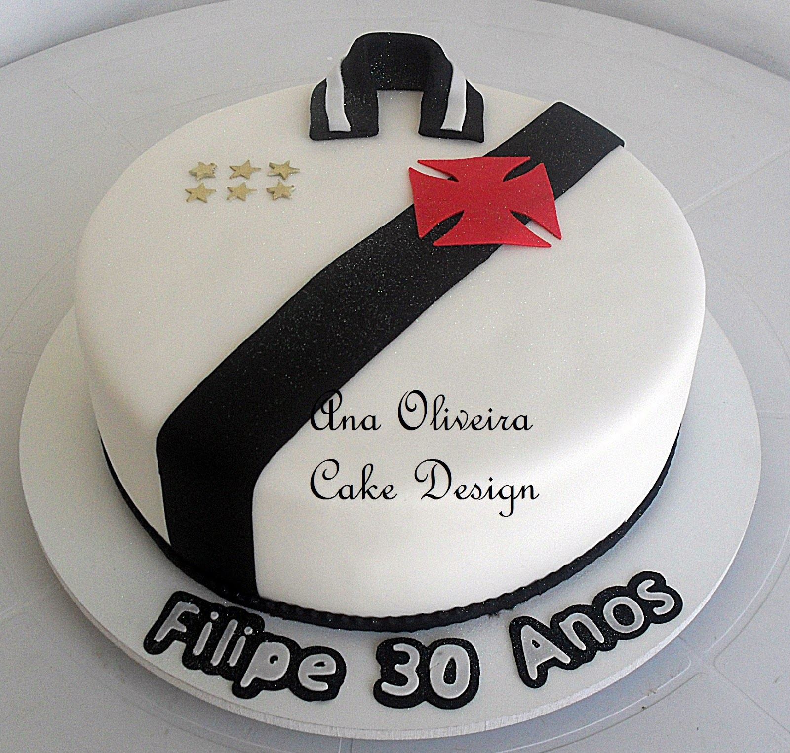 Bolos Decorados Artísticos Rio de Janeiro: Bolo Camisa do Vasco