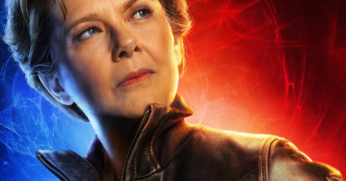 Sasaki Time: Captain Marvel Character Poster - Annette Bening
