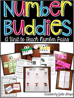 Julz Treasure Chest: Number Buddies {Lessons to Teach Number Pairs}