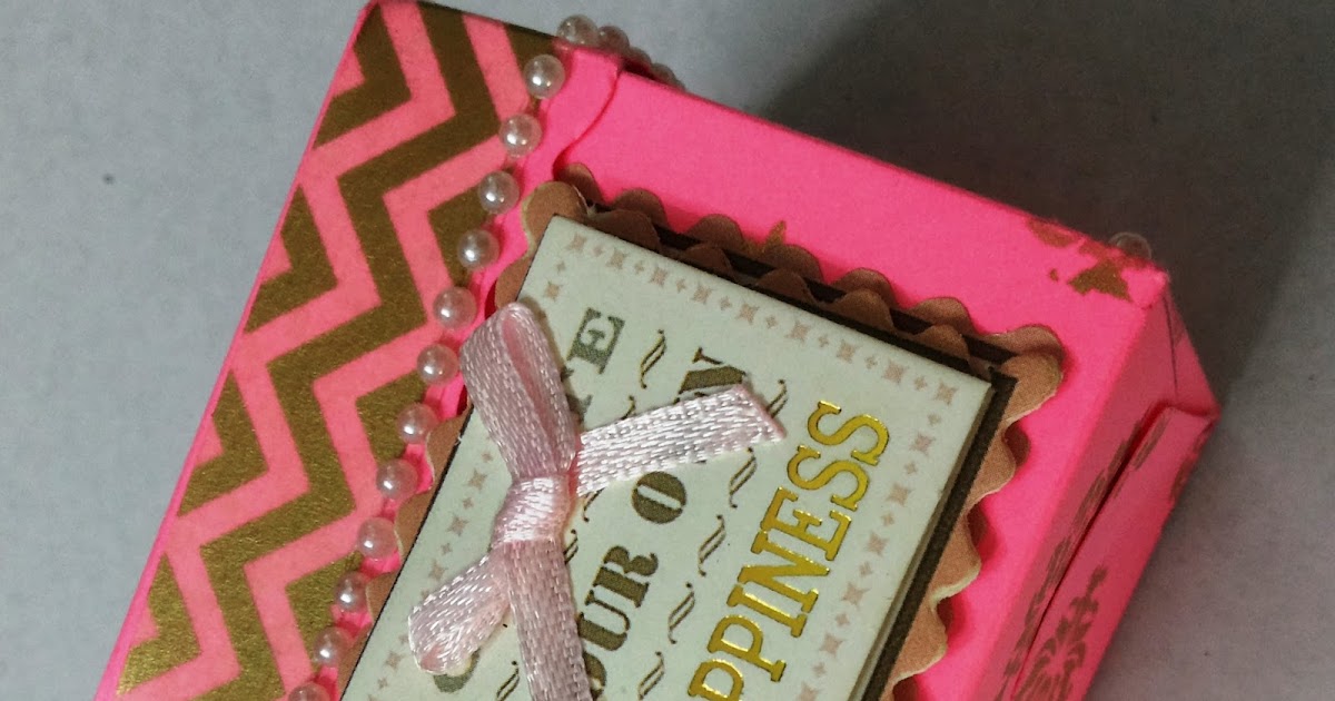 VREnchanted Color, Craft & more....: Pink gift box