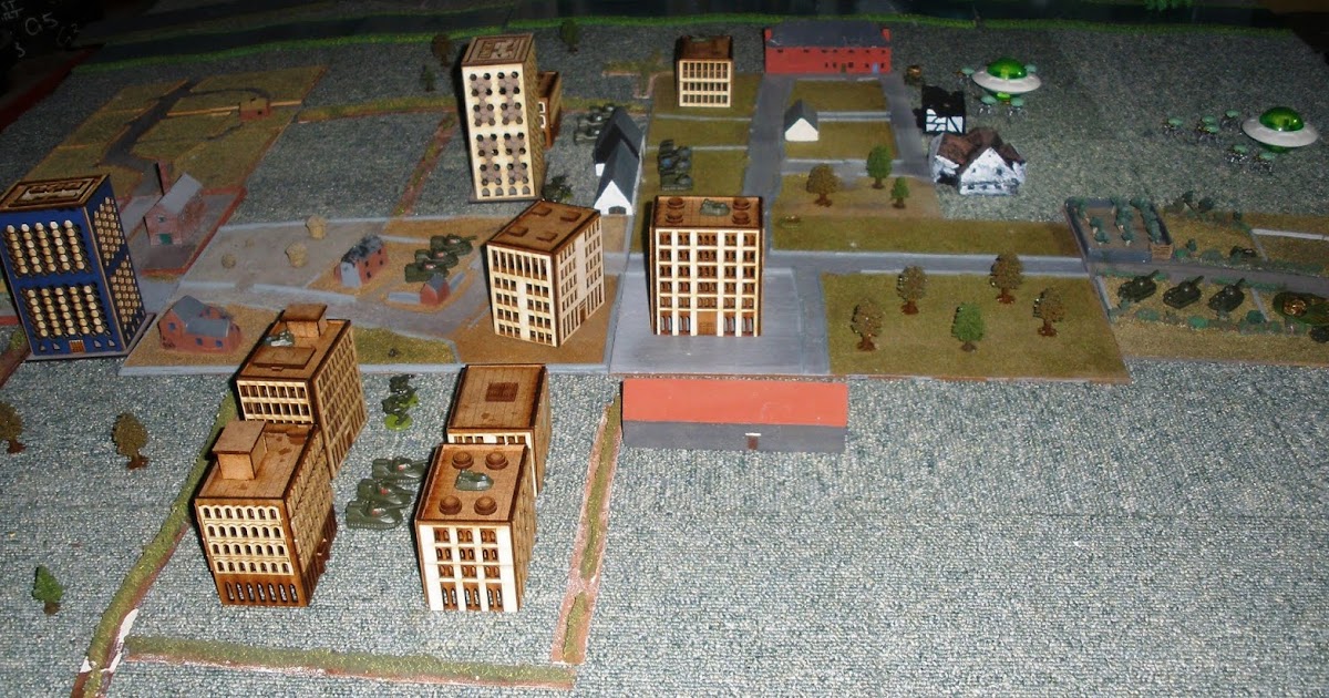 The Eastern Garrison: The Martians are coming....