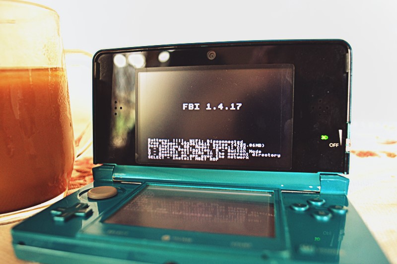 Membeli Nintendo 3DS CFW (costume firmware)