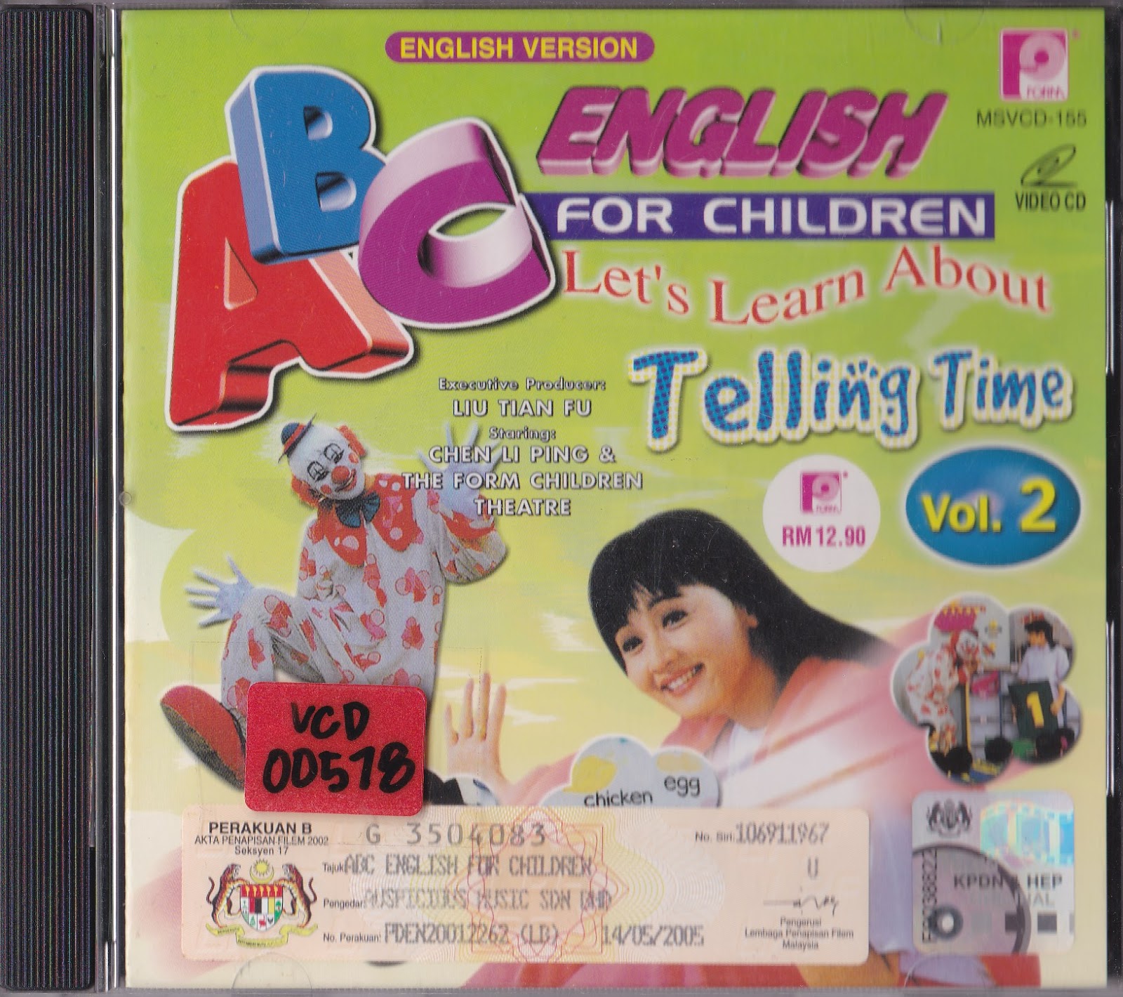 ABC ENGLISH FOR CHILDREN : TELLING TIME - Unit Sumber Media