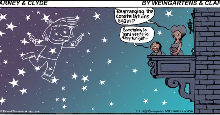 Barney & Clyde Appreciation Blog: Richard Thompson: Starry, starry night.