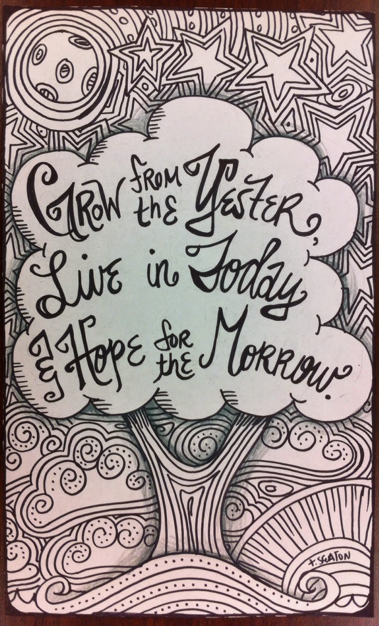 The LostSock Life: spirit doodles... medicine for my soul.