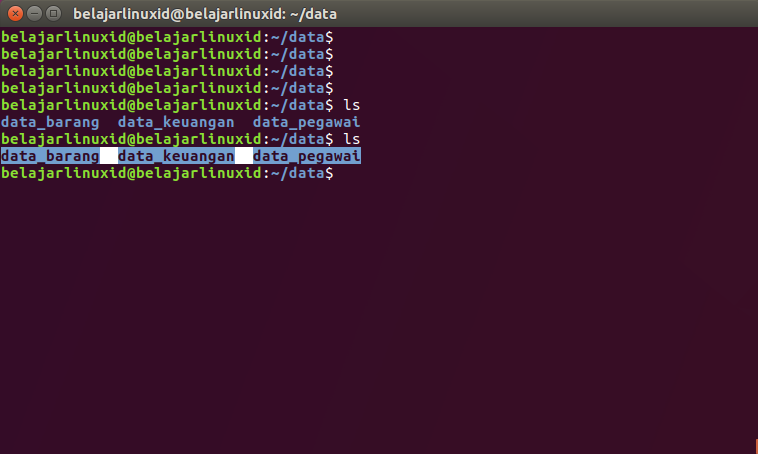 Perintah ls Linux - Belajar Linux Pemula Desktop dan Server