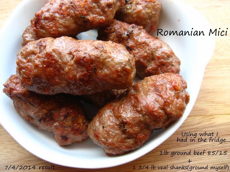 Home Cooking In Montana: Romanian Sausages...Mititei/Mici (or small ones)