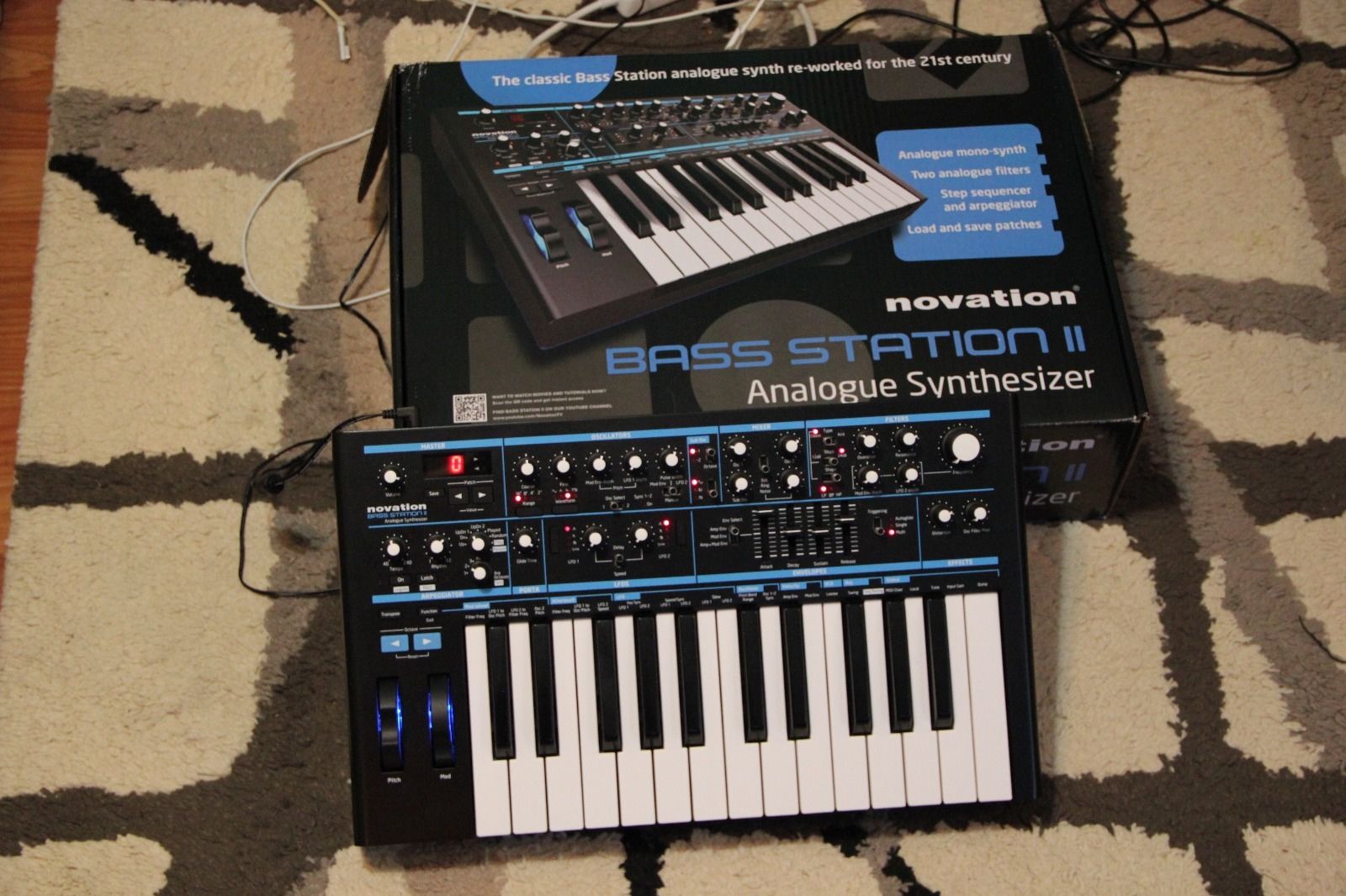 MATRIXSYNTH-B: Novation Bass Station II with Original Box