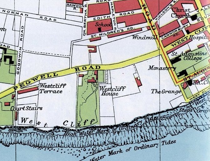 Ramsgate History: Westcliff and artificial beach