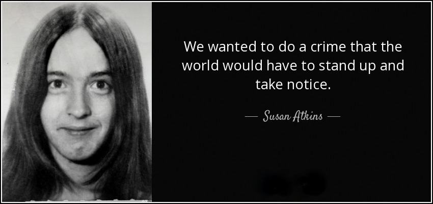 Los Angeles Morgue Files: Manson Family Murderer Susan Denise Atkins ...