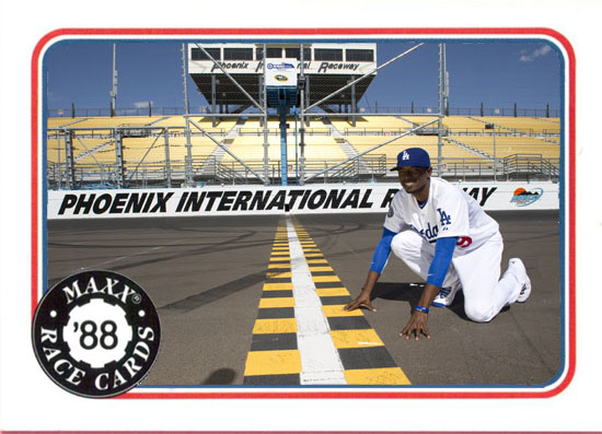 Dodgers Blue Heaven: Card Creations: I Made Some Homemade Dee Gordon ...