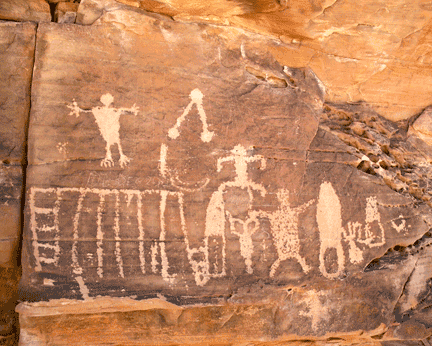 Native American rock carving symbols | Eve Warren : A History of...