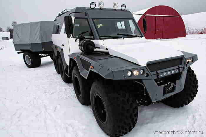 SHAMAN ATV RUSO (PLATAFORMA 8 × 8) ~ Russia Ilustrator.