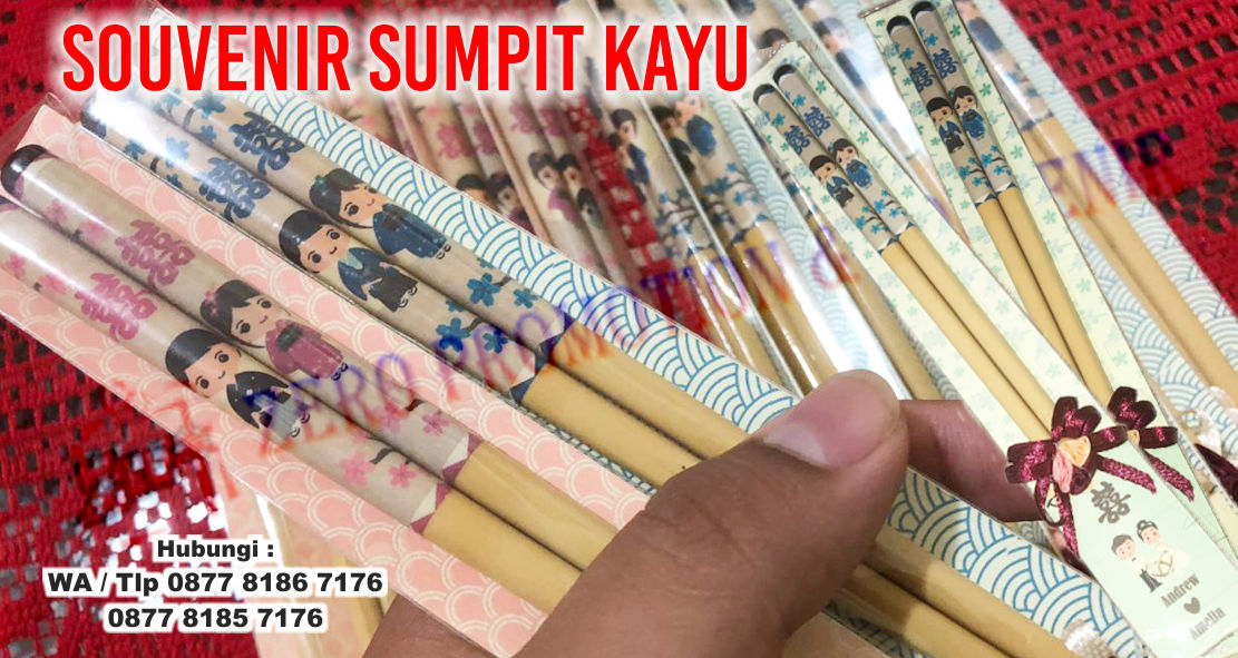 Souvenir Sumpit Kayu Promosi Online - wooden chopsticks | zeropromosi ...