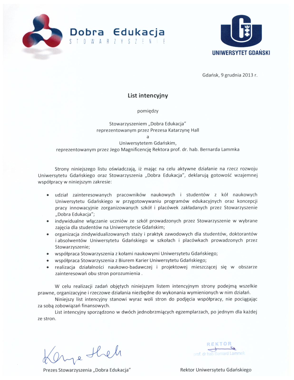 Instytut Dobrej Edukacji: Współpraca