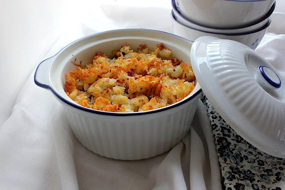Pencil Kitchen: Tuna Casserole topped with Crispy Hash Browns