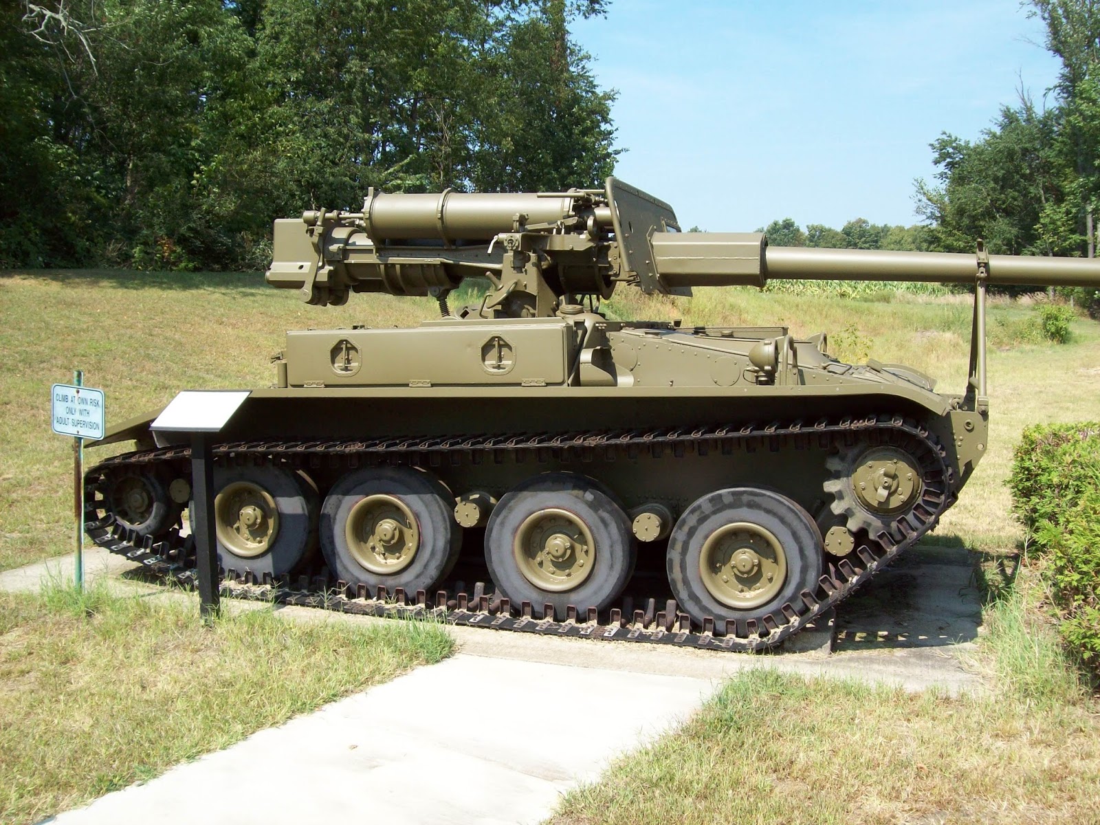 The Tank and AFV Blog: M56 Scorpion in Marcellus MI