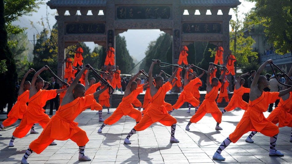Viajando para a China: Fim de semana no templo Shaolin