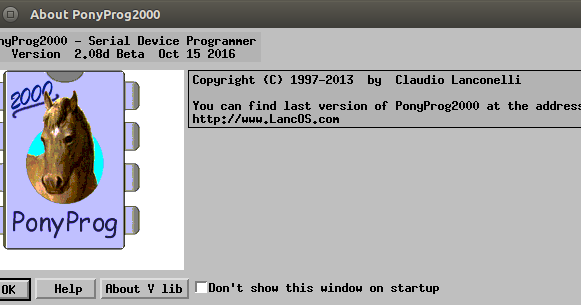 Compile and setup PonyProg on Ubuntu · One Transistor