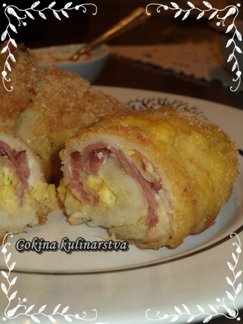 Cokina kulinarstva: PUNJENE SNICLE