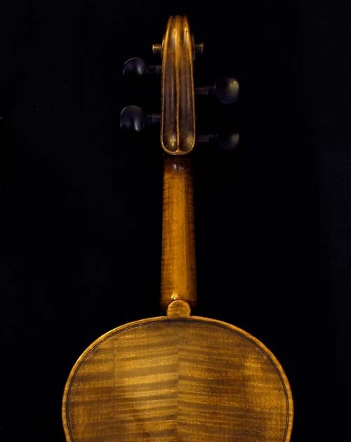 The Violin Shop: Violin Backs: Two Piece or One Piece